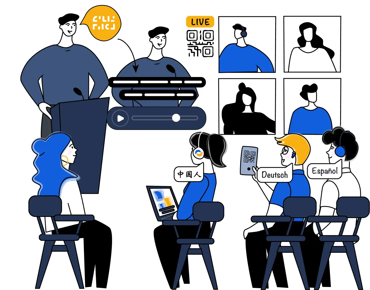 Live AI Voice Dubbing for Streams, Virtual & Hybrid Events | SyncWords